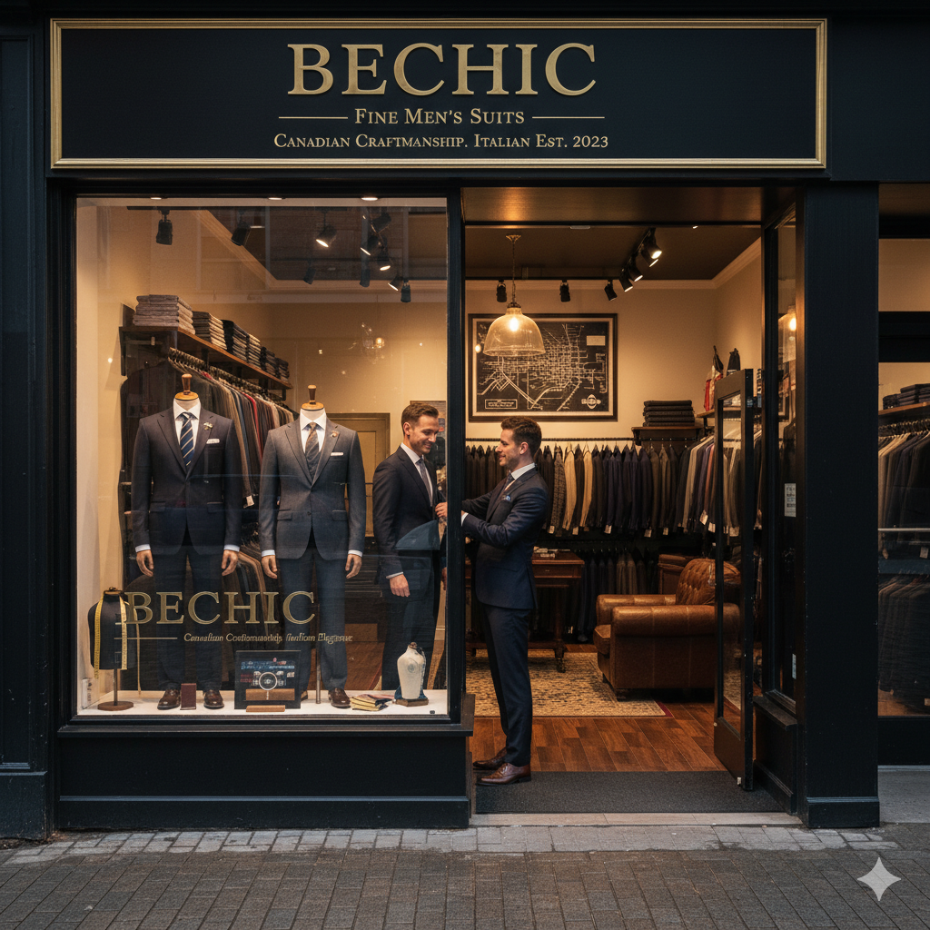 Men’s Suits Store Halifax | Premium Canadian & Italian Suits – Be Chic